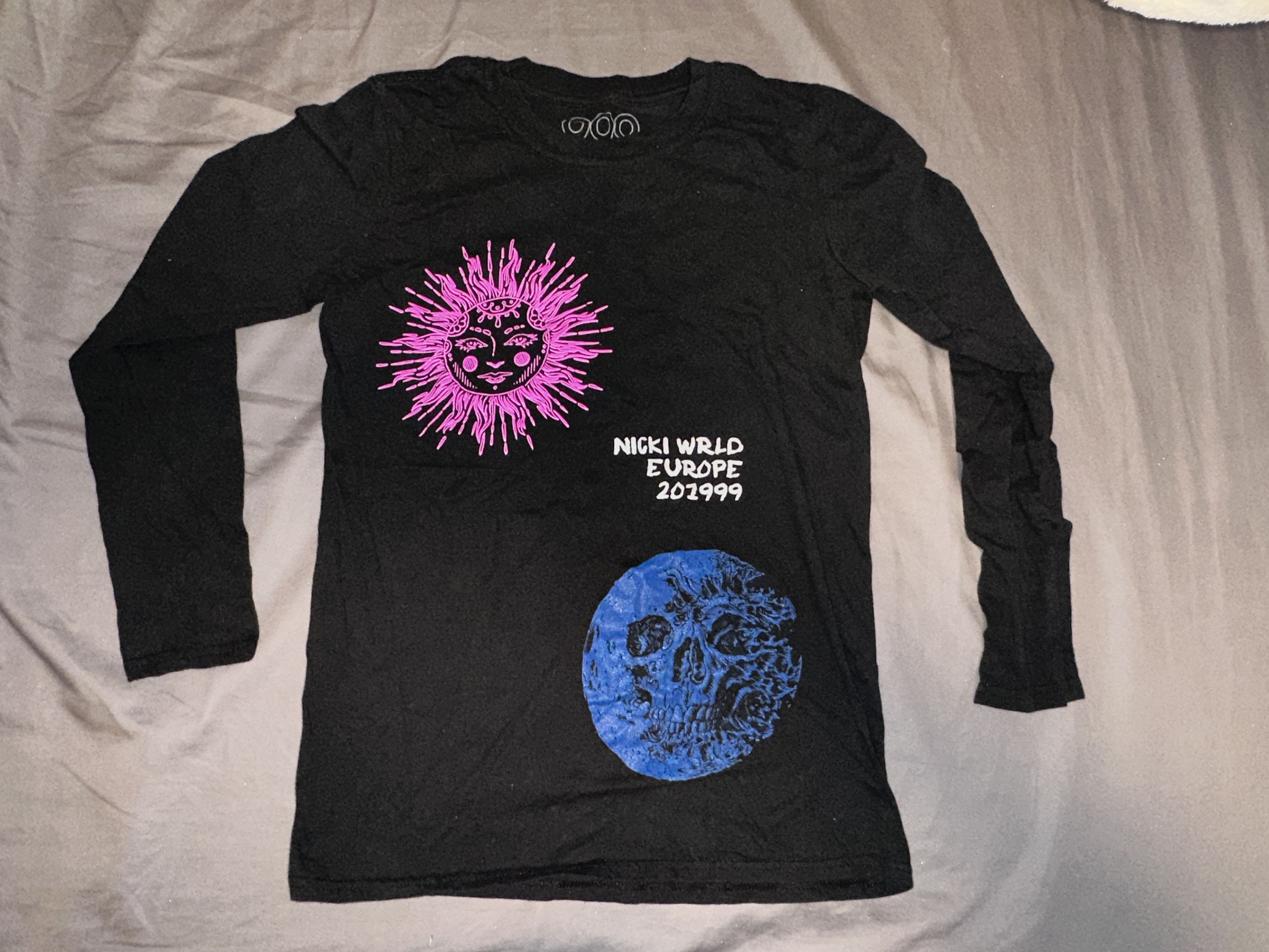 999 Club Juice Wrld "Nikki Wrld" 2019 Europe Tour Long Sleeve | Grailed