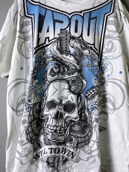 Affliction Y2K TapOut Graphic Shirt | Grailed