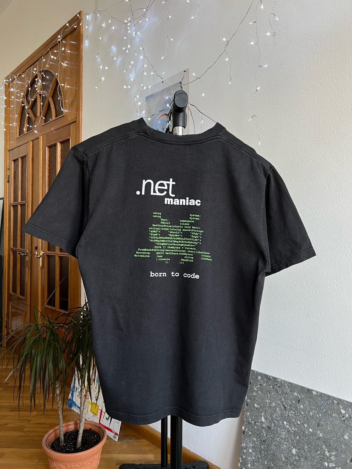 Microsoft × Rare × Vintage 90s Rare Vintage Microsoft Born to Code Tee | Grailed