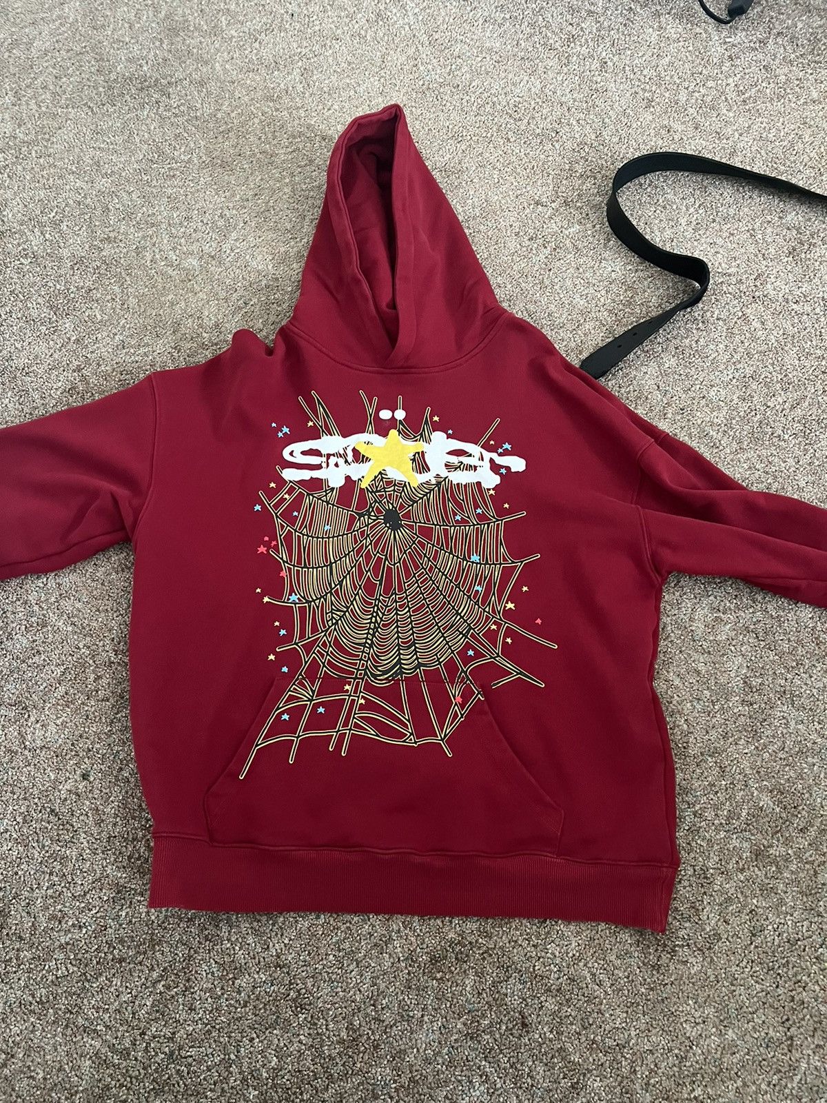 Young Thug Spider hoodie maroon size XL | Grailed