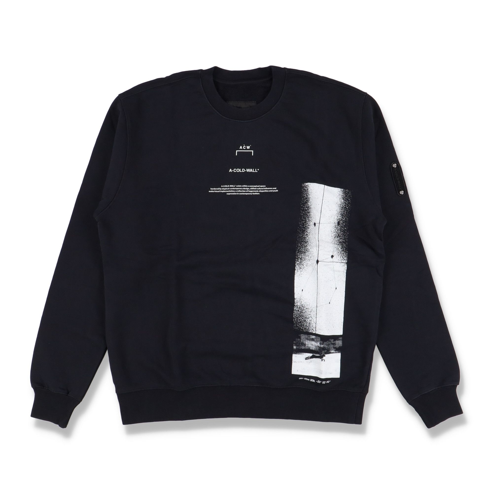 A-COLD-WALL* Black Lunar New Year ACW Logo Oversized Sweatshirt | Grailed