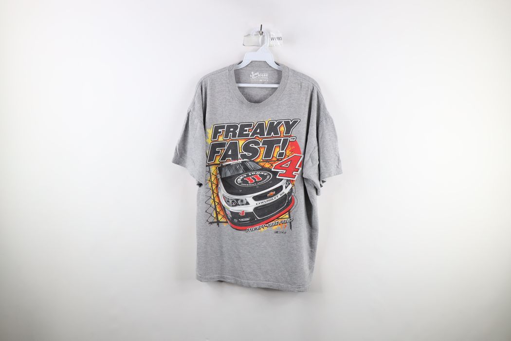 Vintage NASCAR Freaky Fast Jimmy Johns Kevin Harvick Racing T-Shirt ...