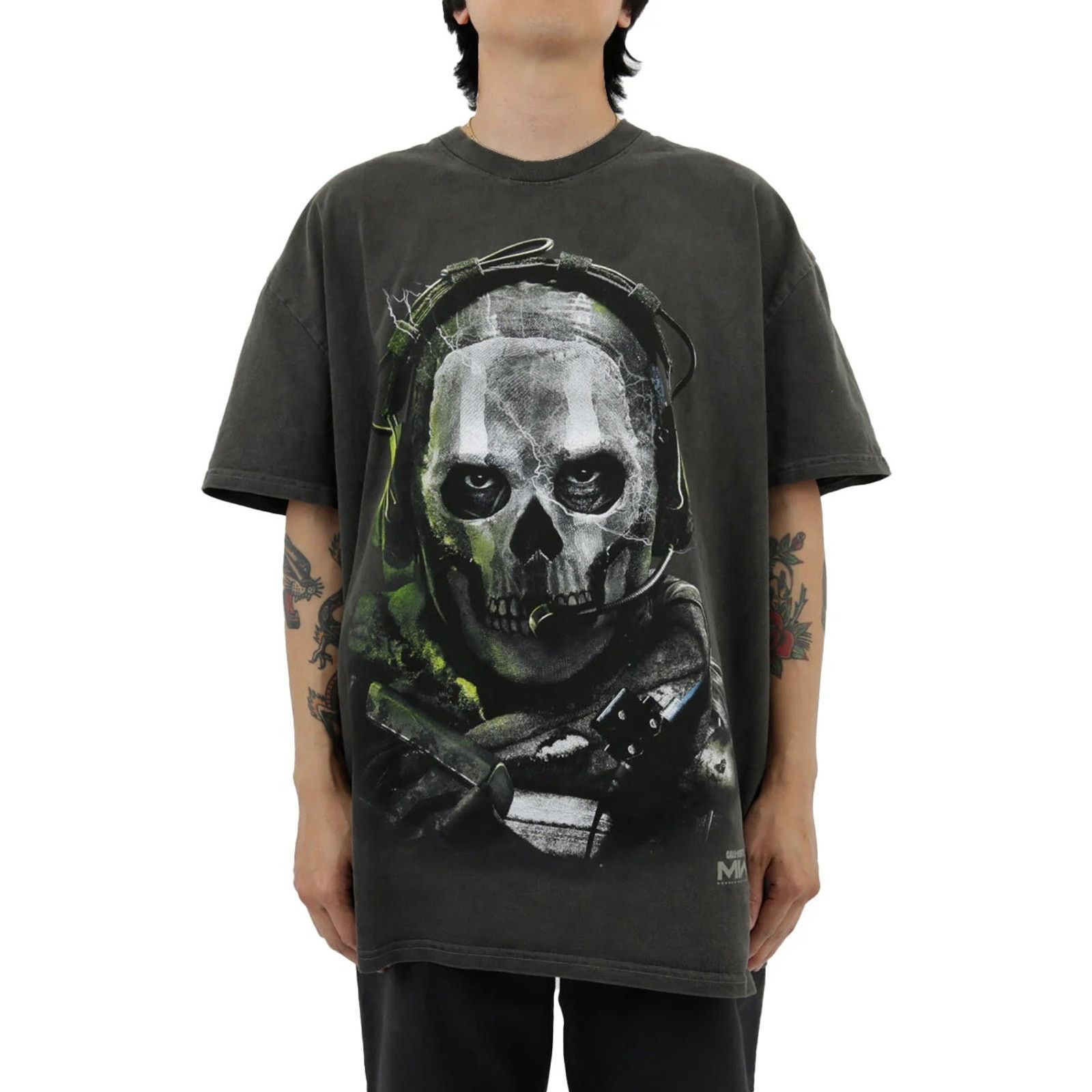 Primitive Primitive X Call Of Duty Ghost Heavyweight Oversized T-Shirt ...