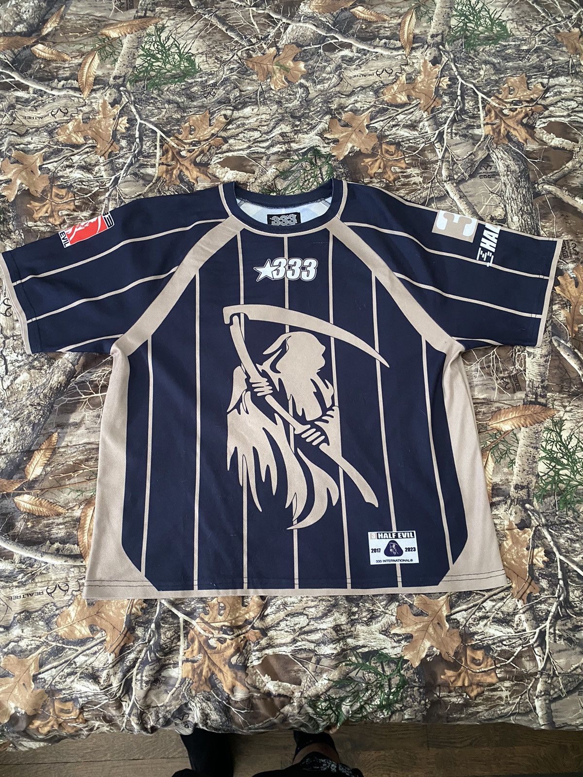 Half Evil HALF EVIL REAPER SOCCER JERSEY | Grailed