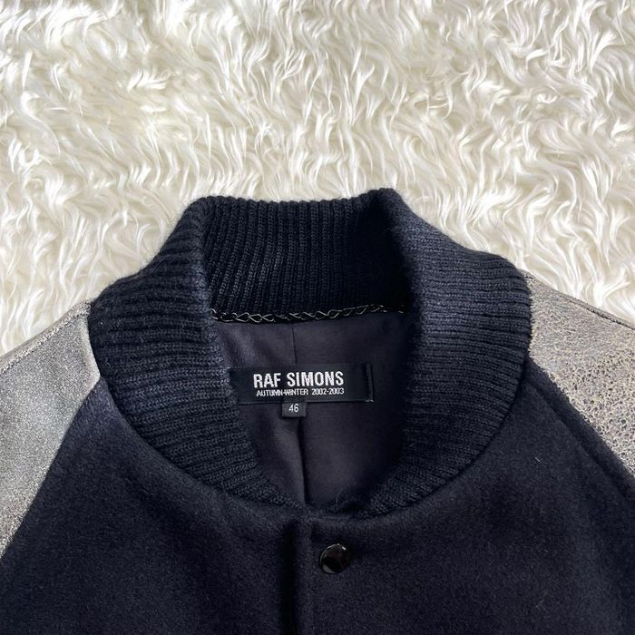 Raf Simons AW2002-2003 Raf Simons Virginia Creeper ‘M’ Varsity Jacket ...