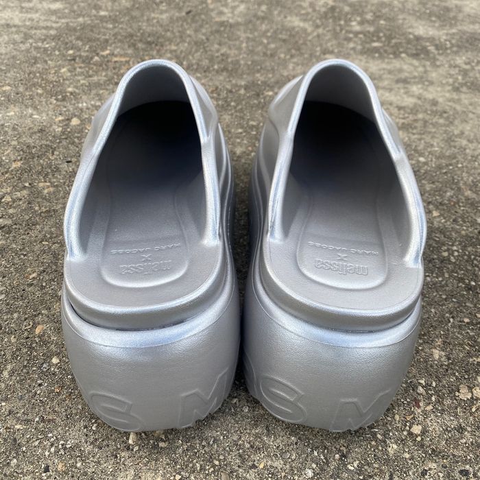Marc Jacobs Marc Jacobs x Melissa Platform Mule Clogs Silver | Grailed