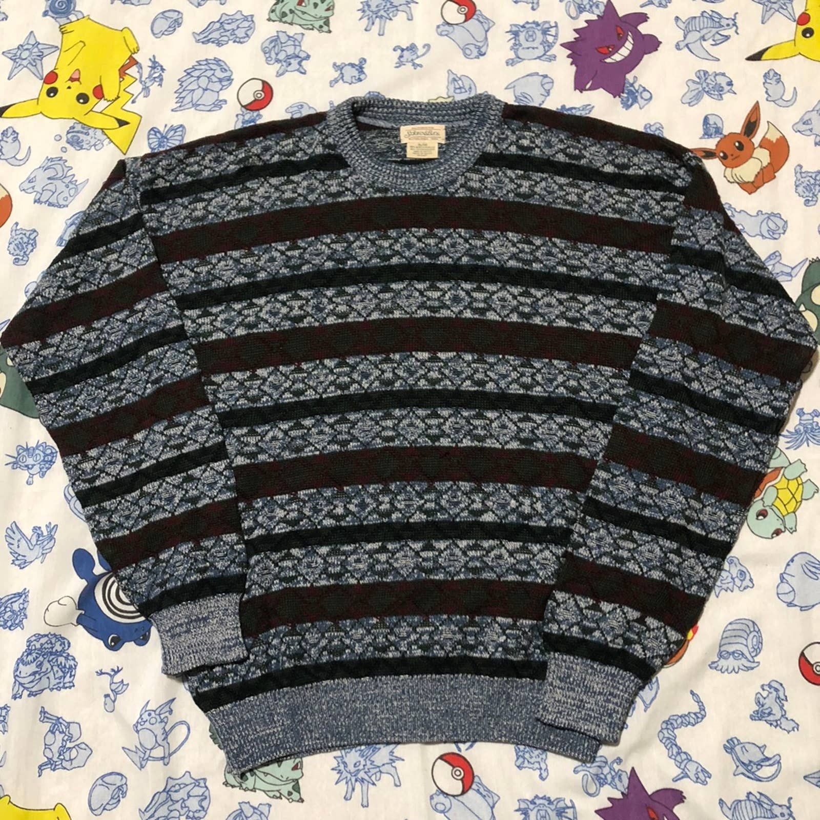 Vintage Vintage 2000s St John's Bay Pattern Sweater | Grailed