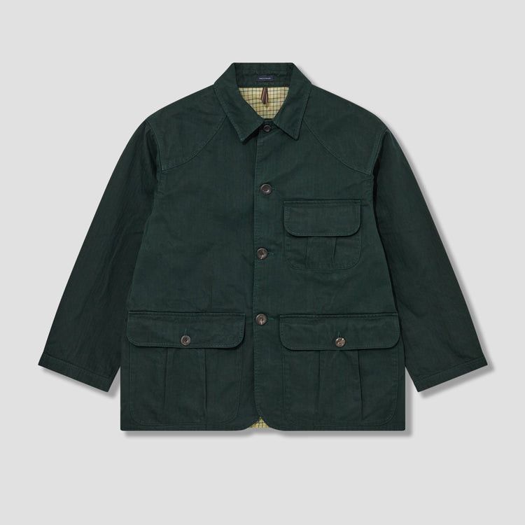 Drakes Aw2023 Waxed chasseur jacket 42 | Grailed