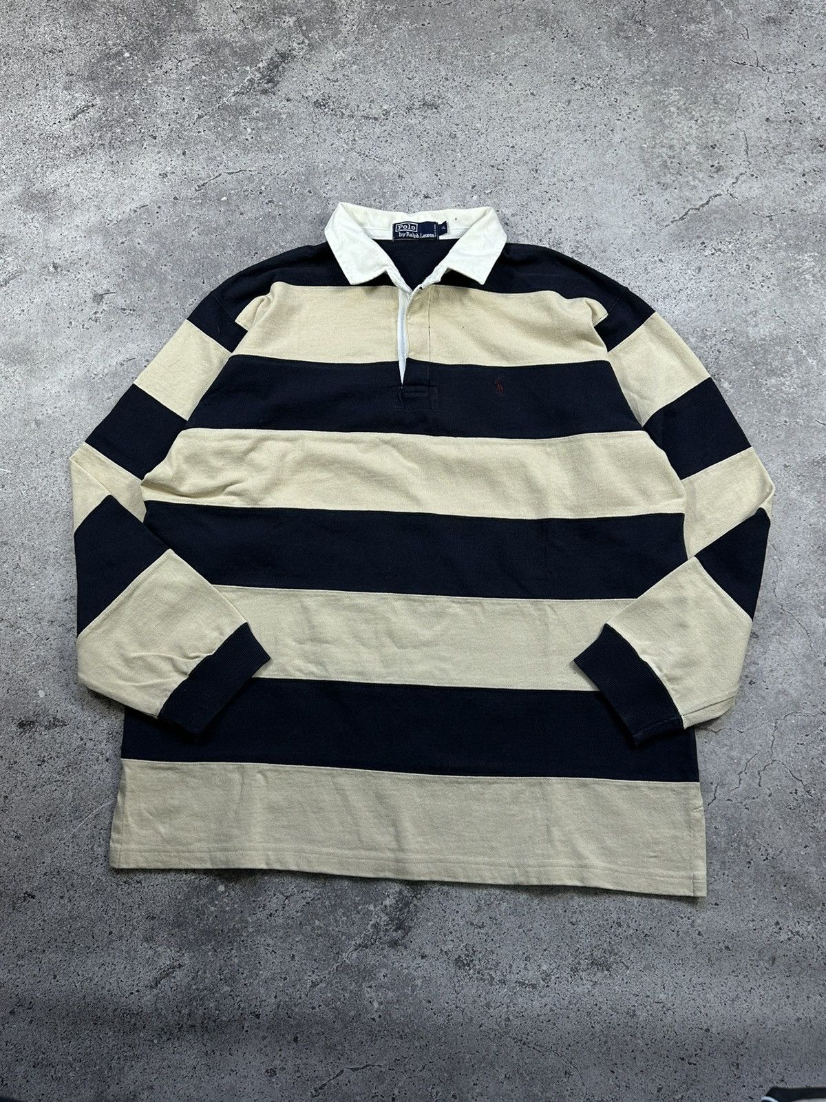 Polo Ralph Lauren Crazy Vintage 90s Essential Polo Old Money Boxy Rugby ...
