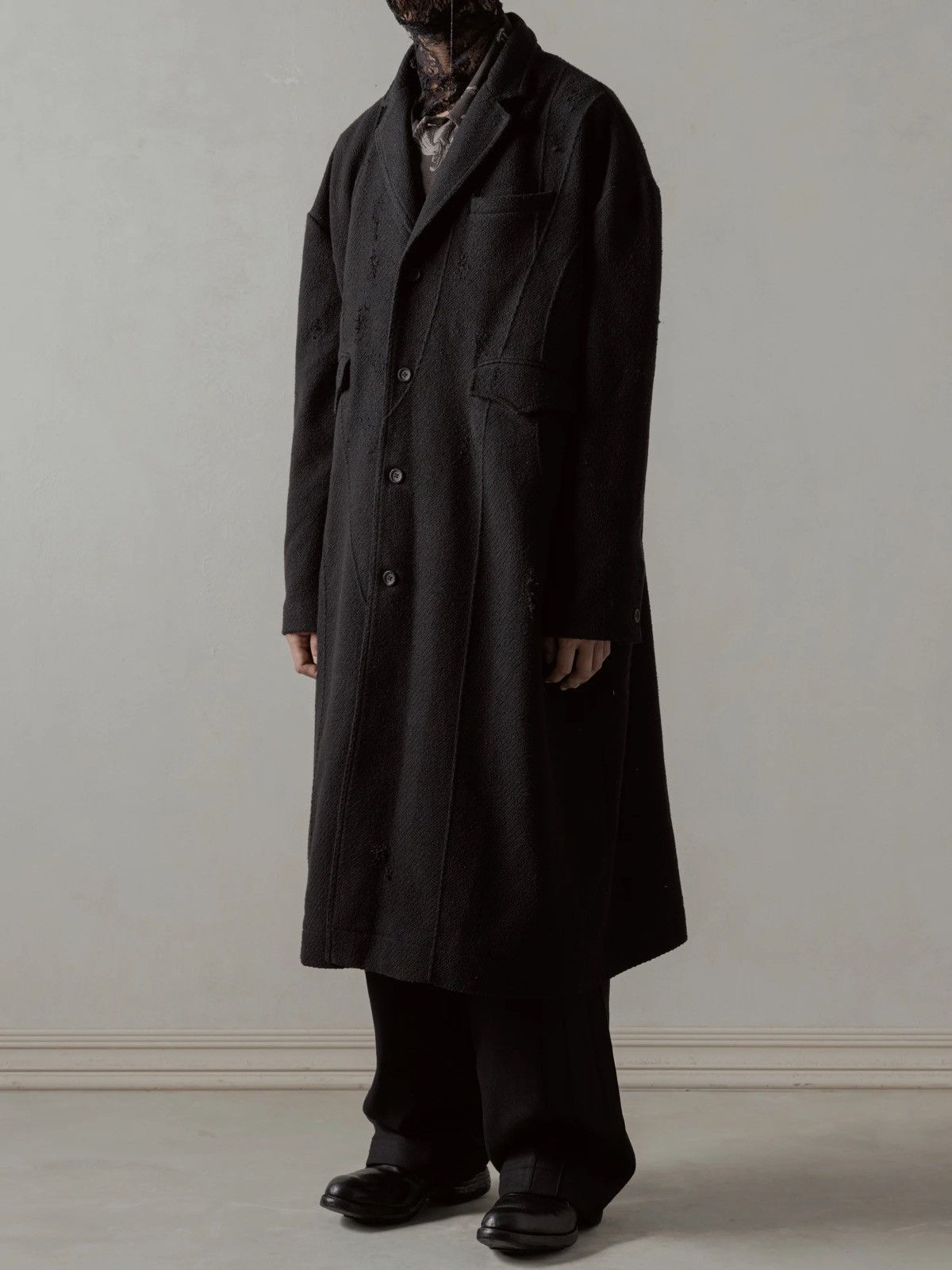 Professor.E Professor.E Aged Wool Coat | Grailed