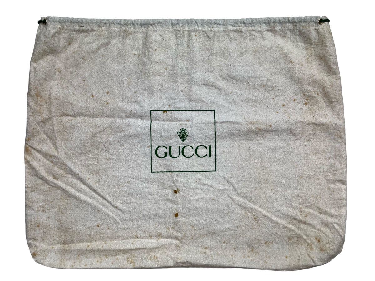 Gucci × Vintage Vintage Gucci Drawstring Bag Made In Italy | Grailed