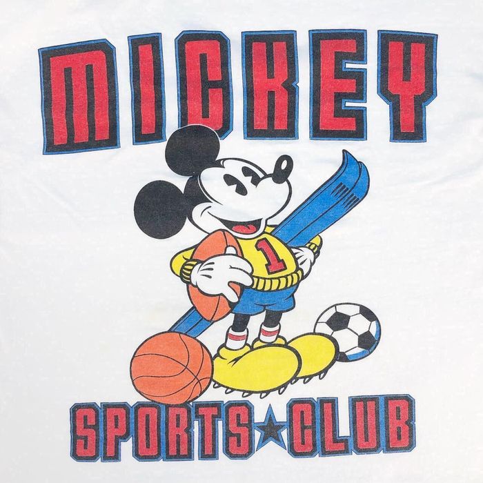 Other Mickey Mouse Mickey Sports Club tshirt 90s 1990s vintage | Grailed