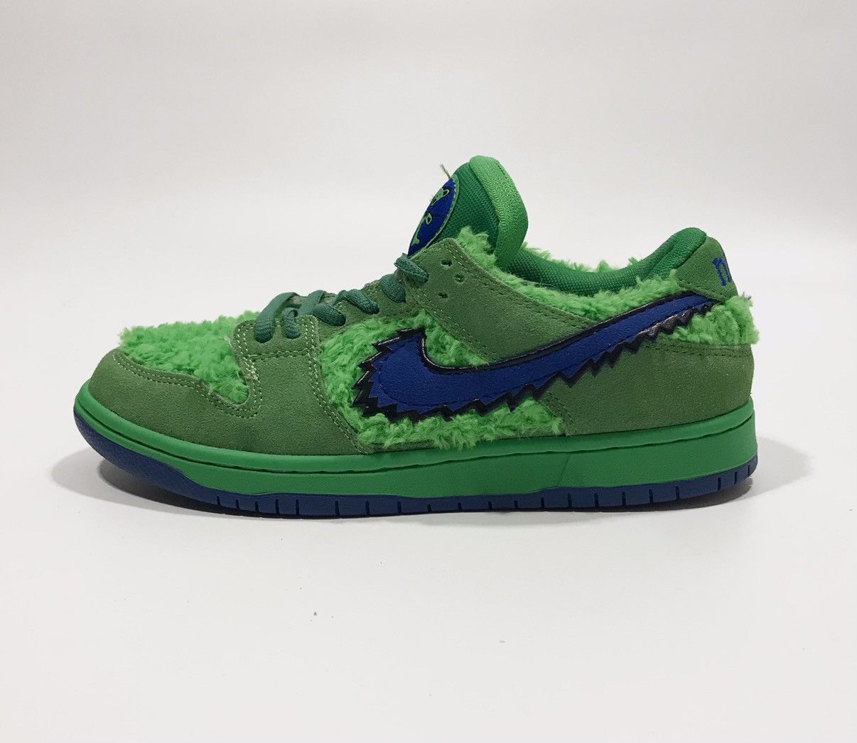 Designer × Hypebeast Nike SB Dunk x Grateful Dead Green Bear 1:1 ...
