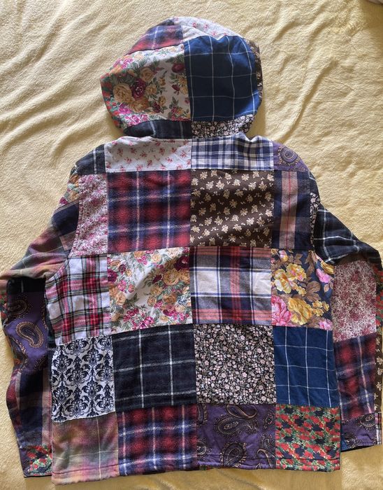 Supreme Supreme patchwork work anorak hooded Jacket | Grailed
