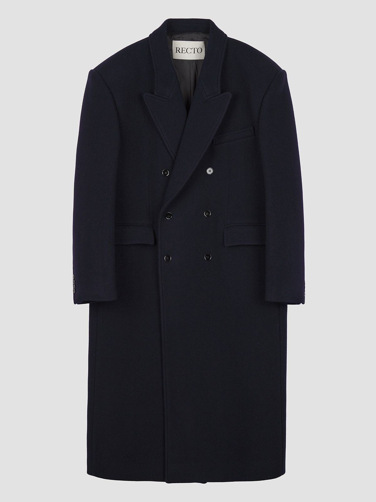 Recto FW23 Rover Oversized Tailored Double Breasted Coat | Grailed