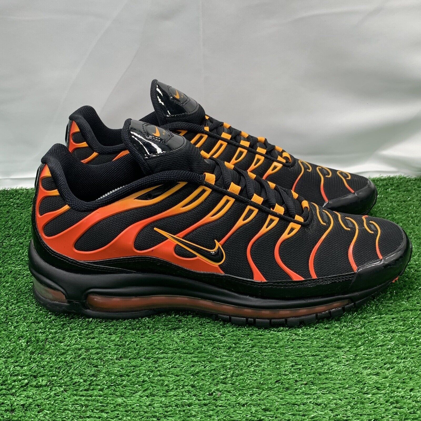 Nike Nike Air Max 97 Plus AH8144-002 Size 11.5 Shock Orange Flame | Grailed