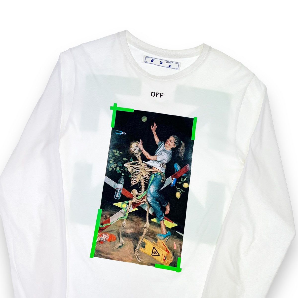 Off-White Off-White Pascal Skeleton Long Sleeve T Shirt | Grailed