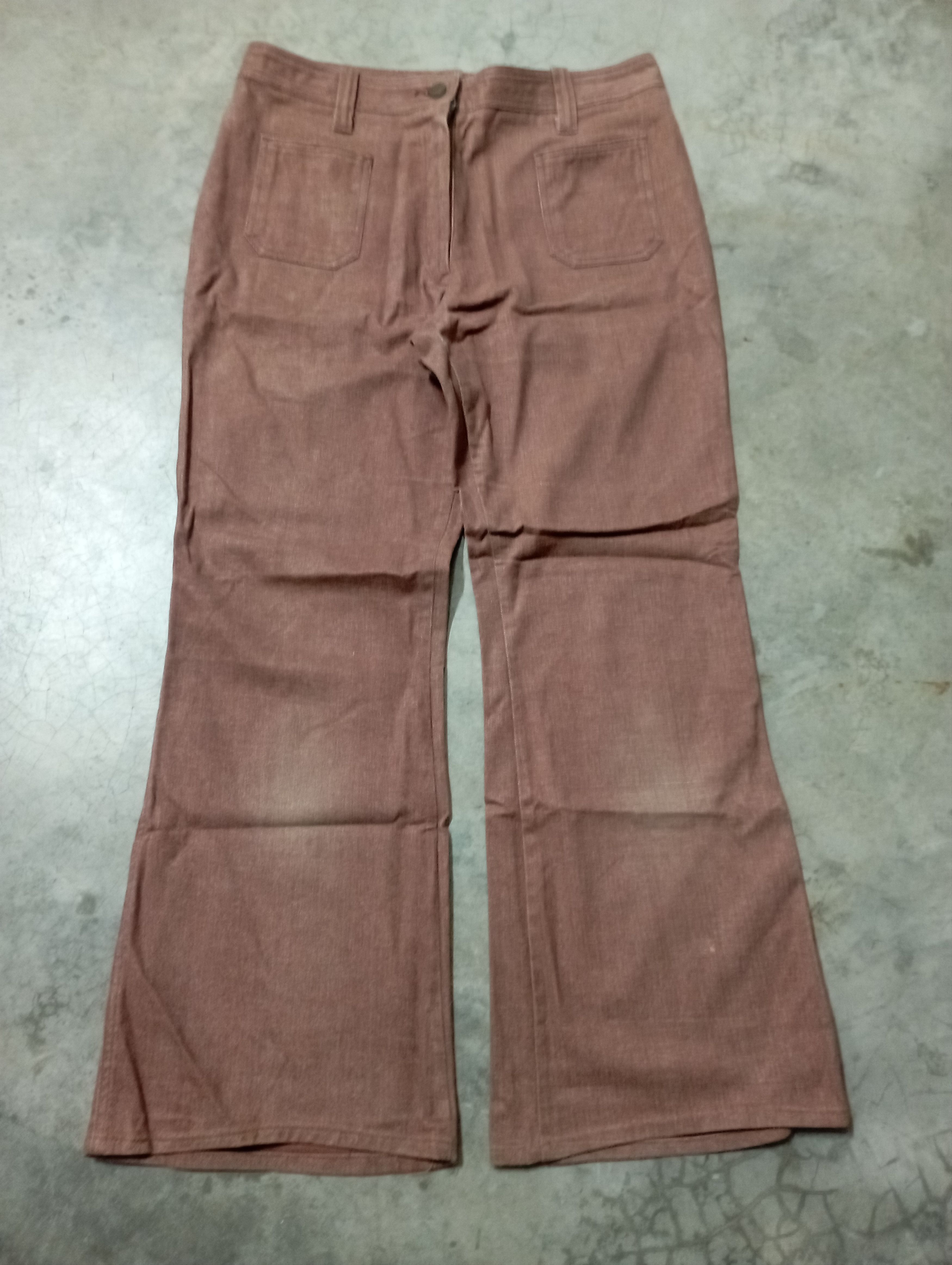 If Six Was Nine × Jean × Vintage Flare Jeans Vintage Bush Pant Old ...