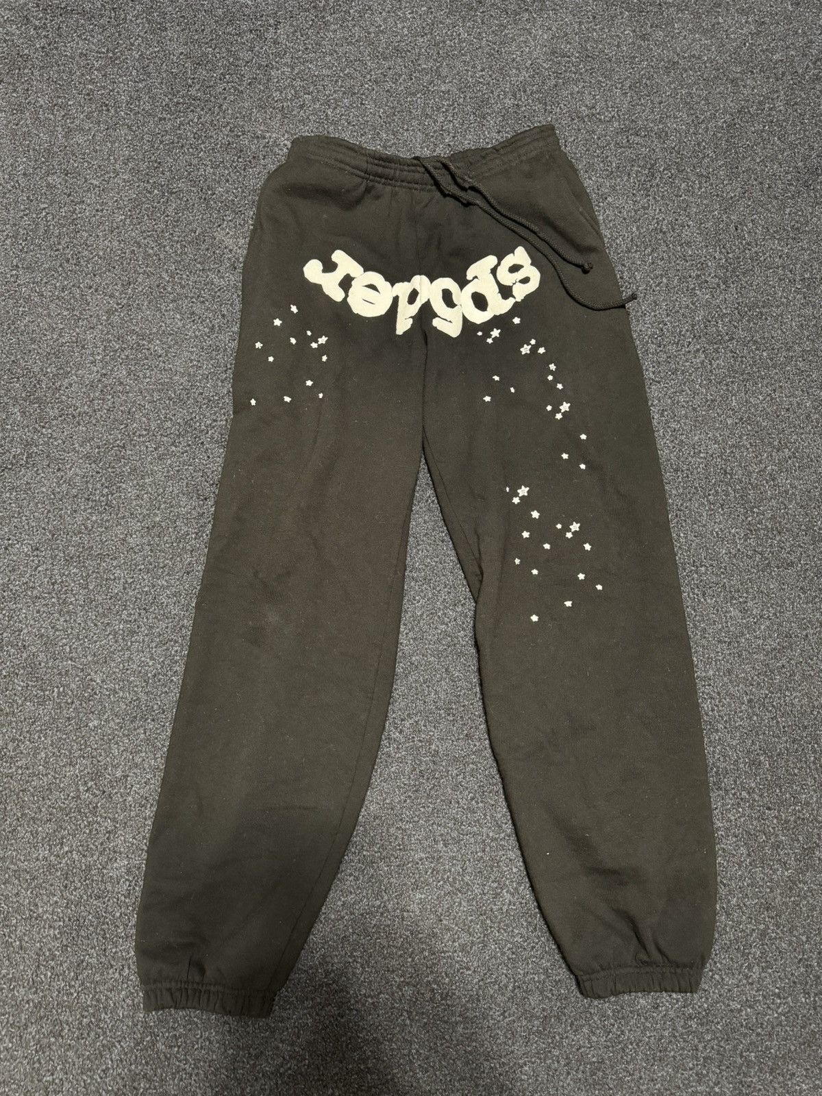 Spider Worldwide Sp5der Black OG Web Sweatpants | Grailed