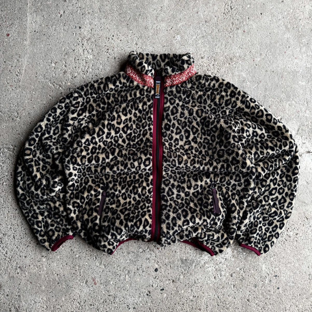 Kapital Kapital Leopard Fleece Jacket | Grailed