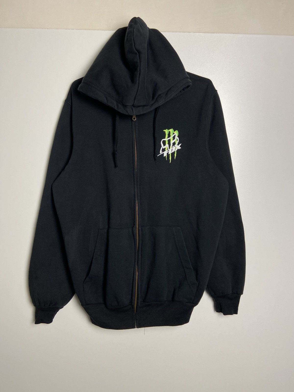 Fox Racing × Streetwear × Vintage Monster Fox Racing Vintage Zip-Hoodie ...