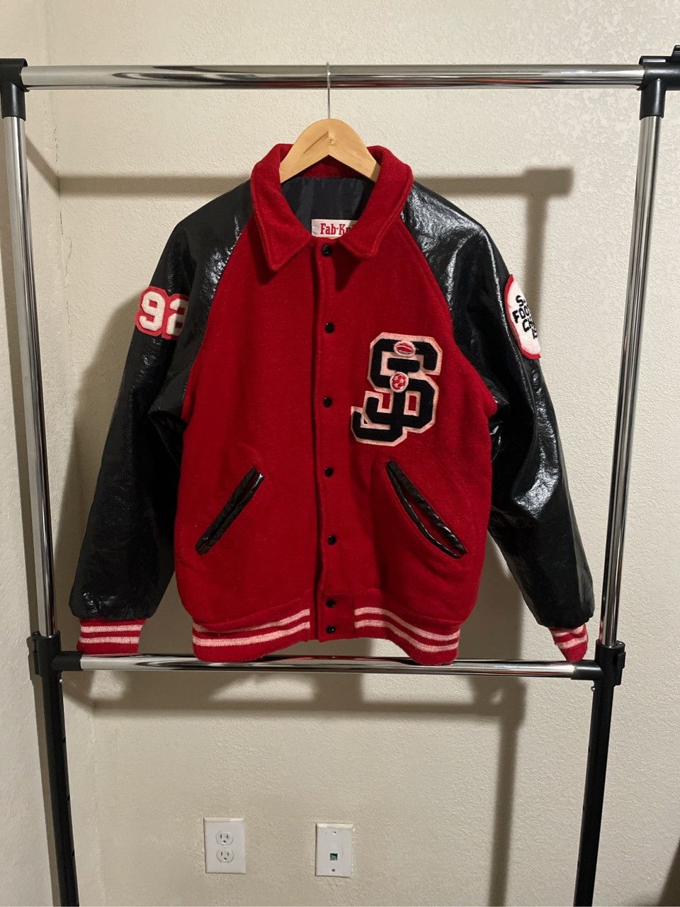 Varsity Jacket × Vintage Vintage 1990 Varsity Letterman Jacket | Grailed