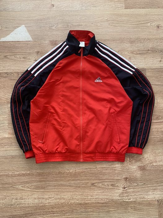 Adidas Vintage Adidas retro zip , 90s , y2k style | Grailed