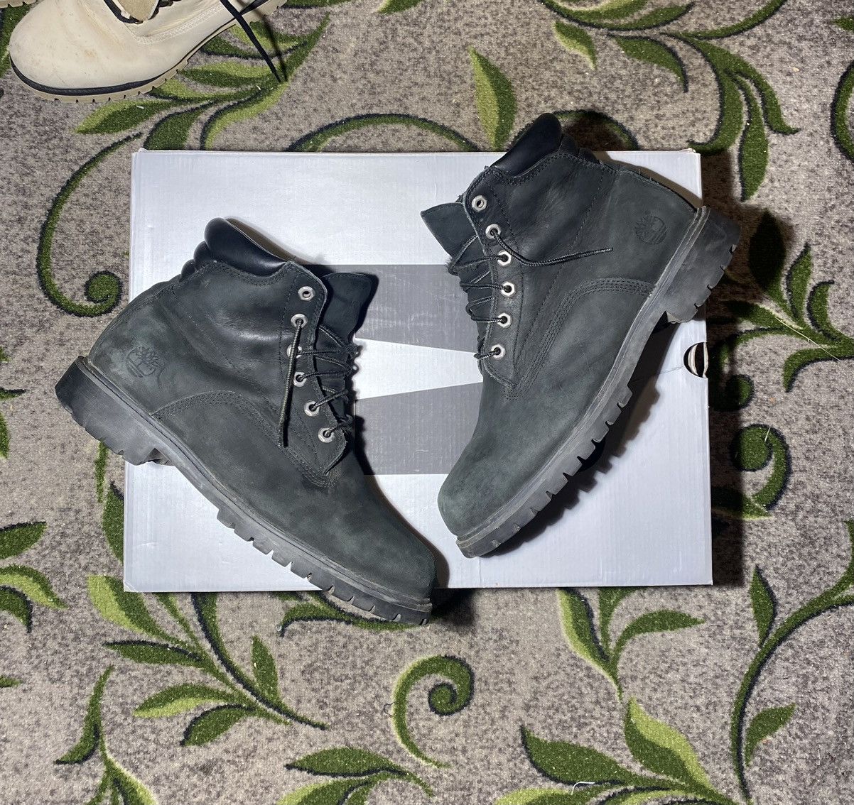 Combat Boots × Timberland × Vintage Vintage Black Timberland Rap Boots ...