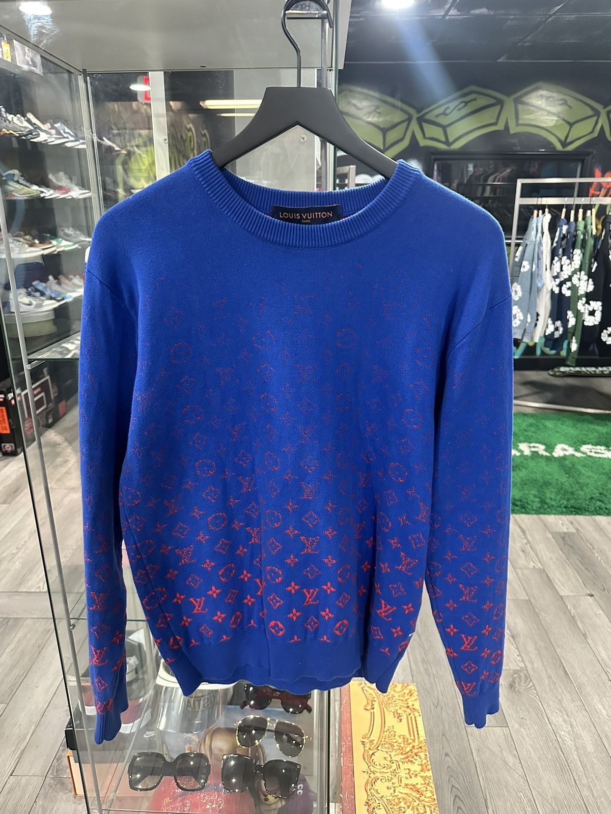Louis Vuitton Louis Vuitton Monogram sweater | Grailed
