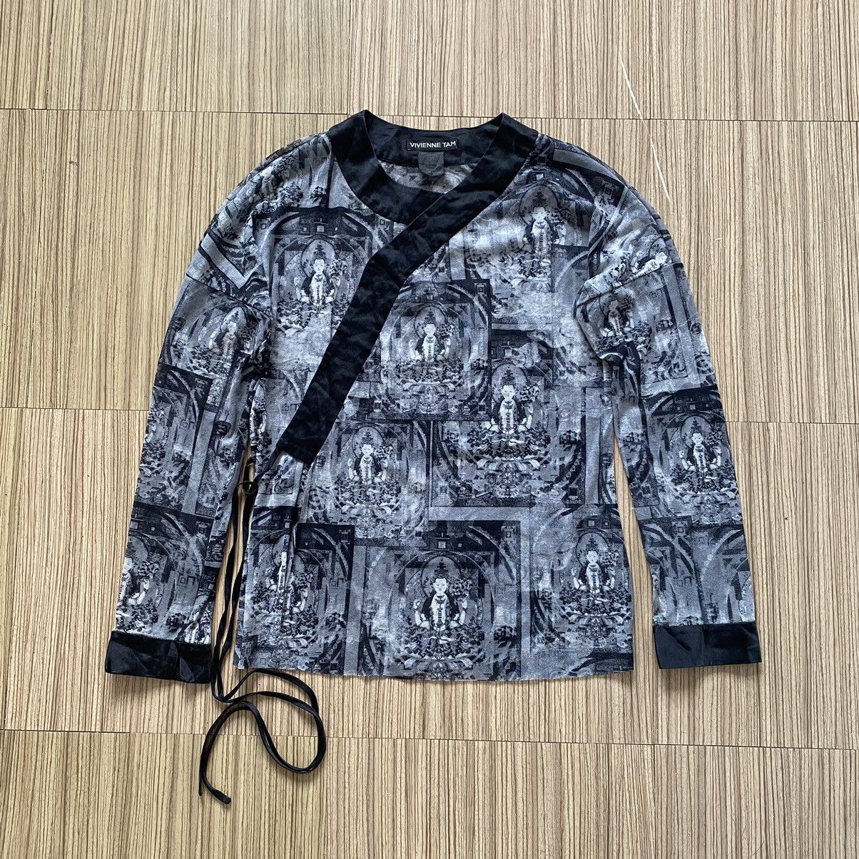 Vivienne Tam Vivienne Tam - Archive 90s Buddha Mesh Top | Grailed