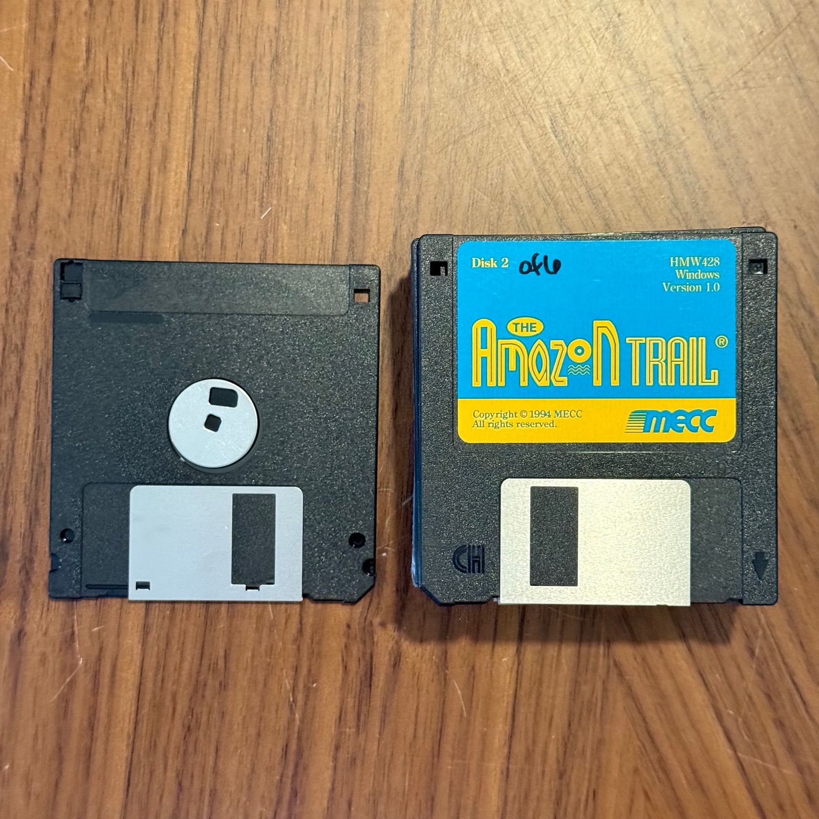 Vintage The Amazon Trail MECC Windows 1.0 Full 6-Disk Set Game Mint ...