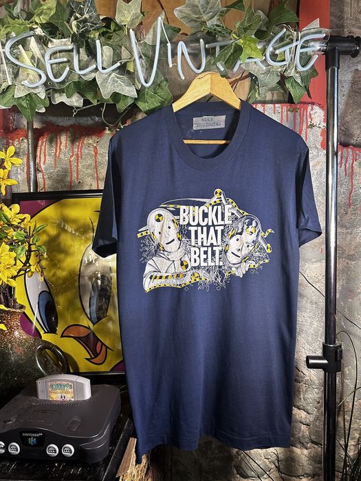 Vintage Rare Vintage 80s Crash Test Dummy “Buckle That Belt” Tshirt ...