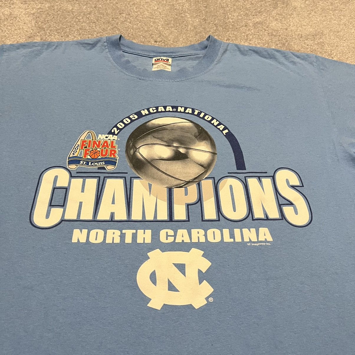 Vintage Vintage 2000s UNC North Carolina Basketball Championship Tee ...