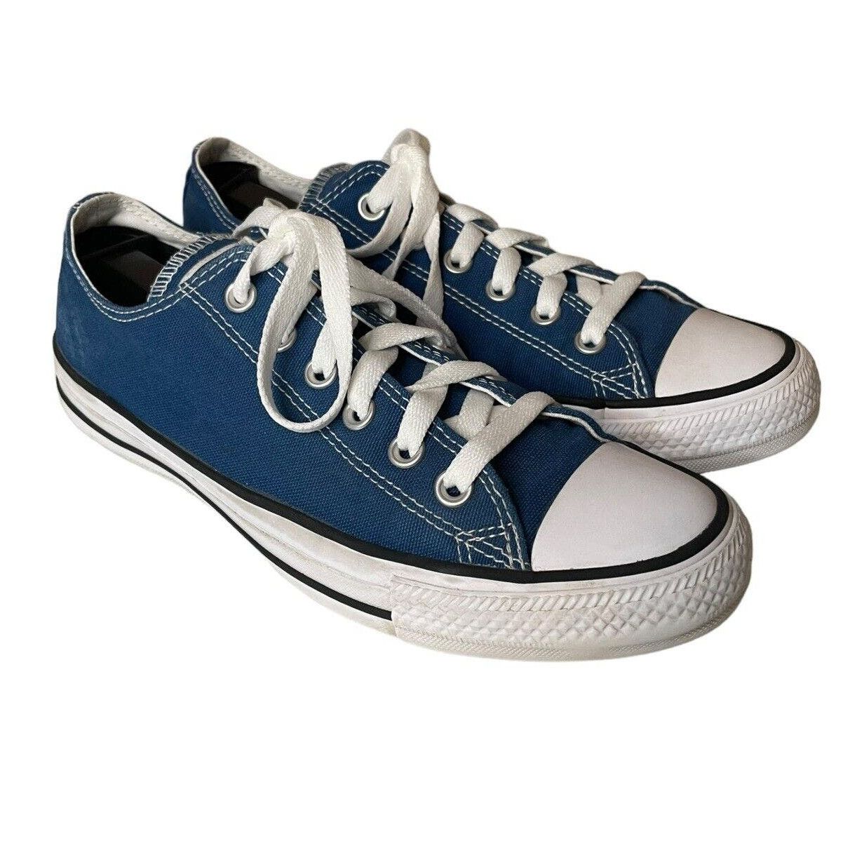 Converse Converse Chuck Taylor Blue Low Top All Stars Sneakers | Grailed