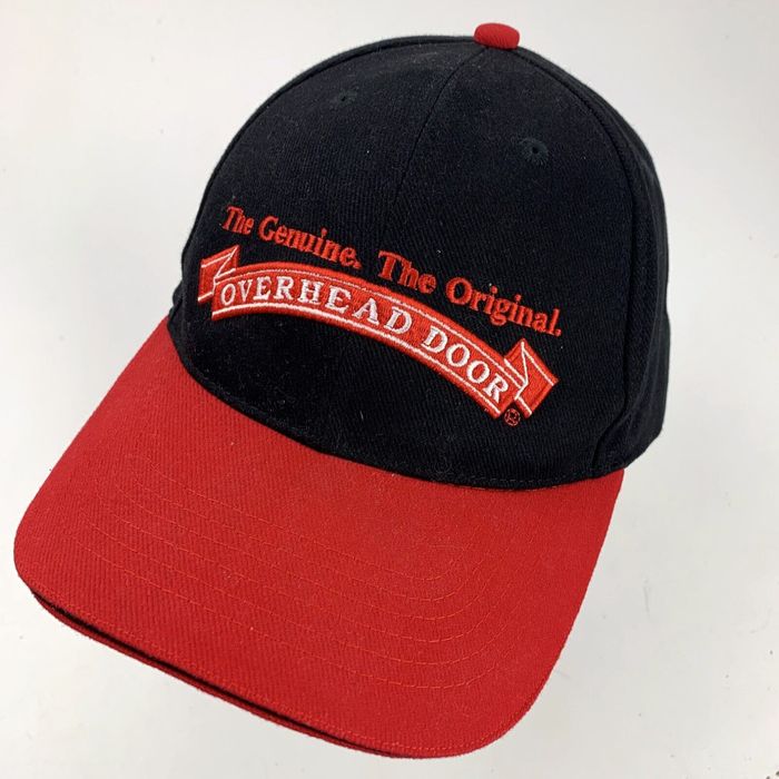 Vintage Overhead Door The Genuine The Original Ball Cap Hat Adjustable ...
