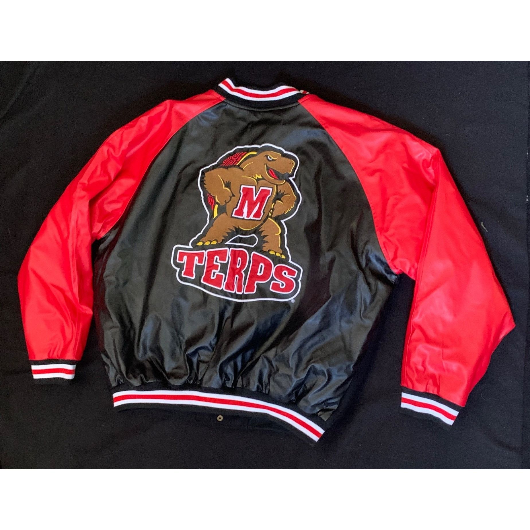 Other Steve & Barry's University of Maryland Treps Varsity Jacket | Grailed
