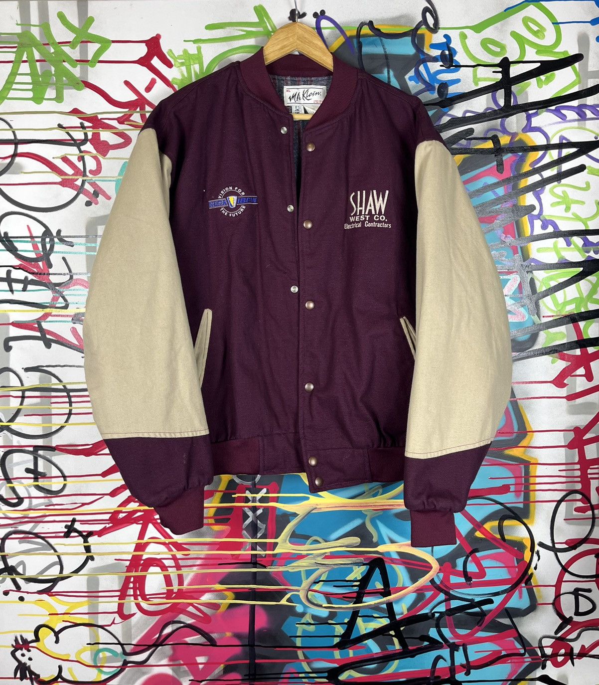 Streetwear × Vintage Vintage 90s Letterman Jacket | Grailed