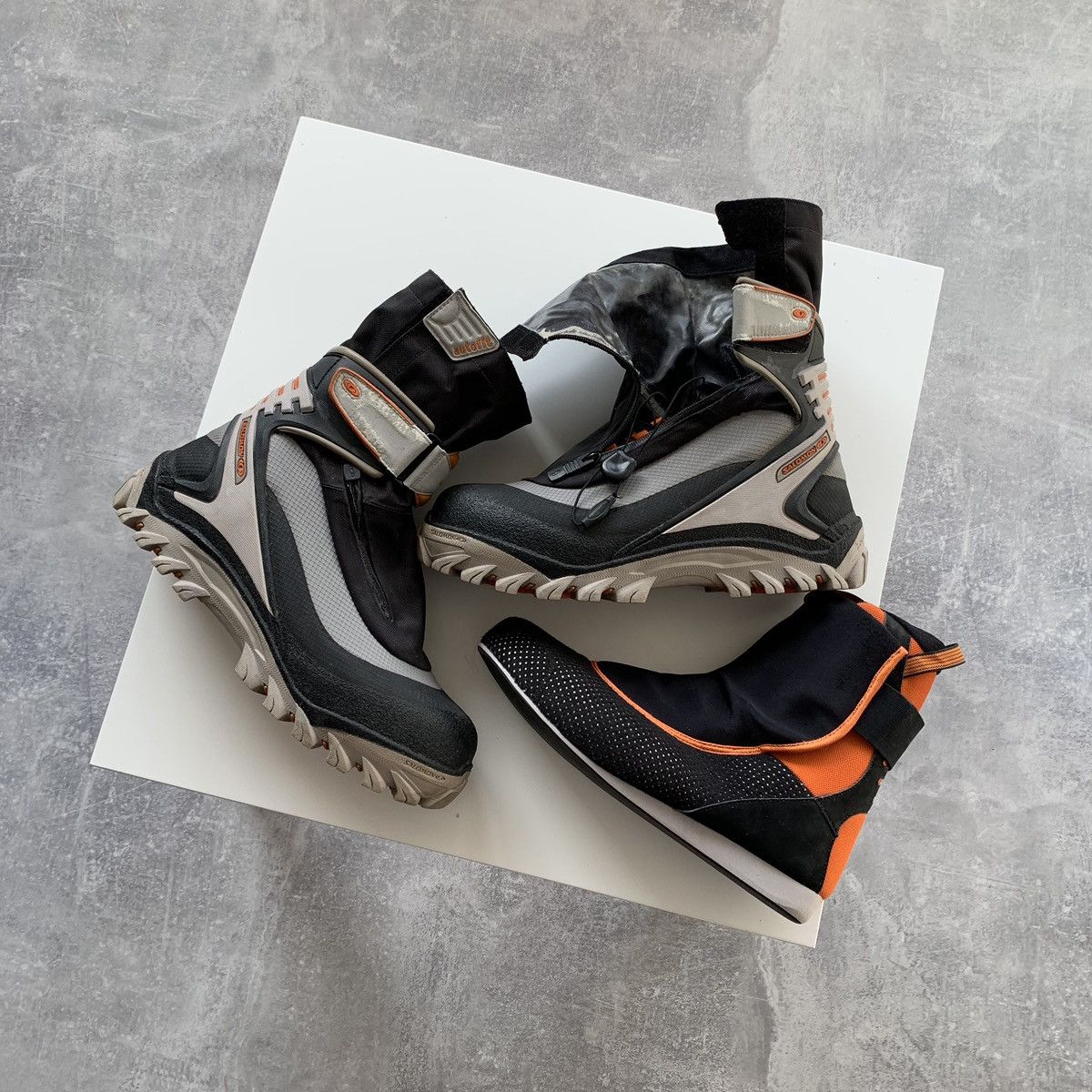 Salomon × Vintage 2003 Salomon Advanced Zipper Shroud Closure System ...