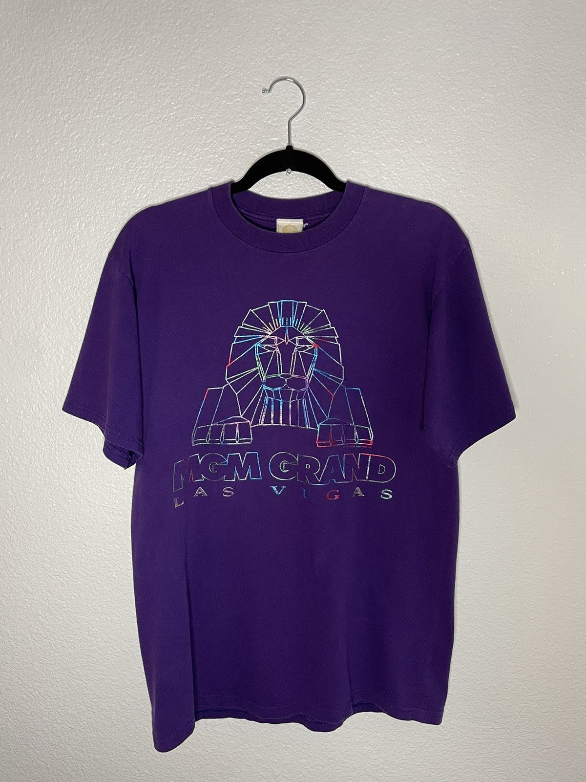 Mgm Grand Vintage 1990s MGM Grand Lion T Shirt Size Large | Grailed