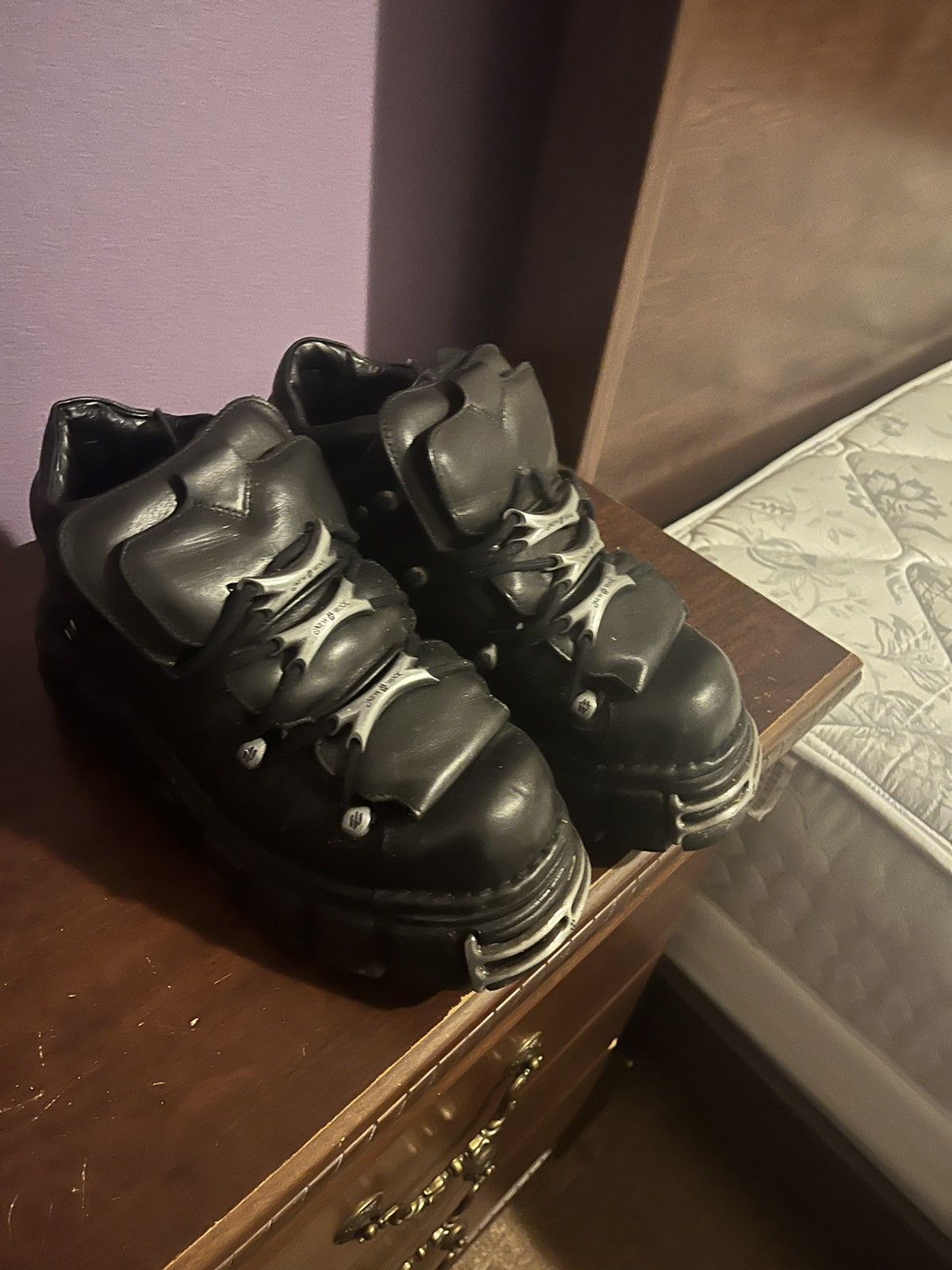 New Rock New Rock Black Tower | Grailed