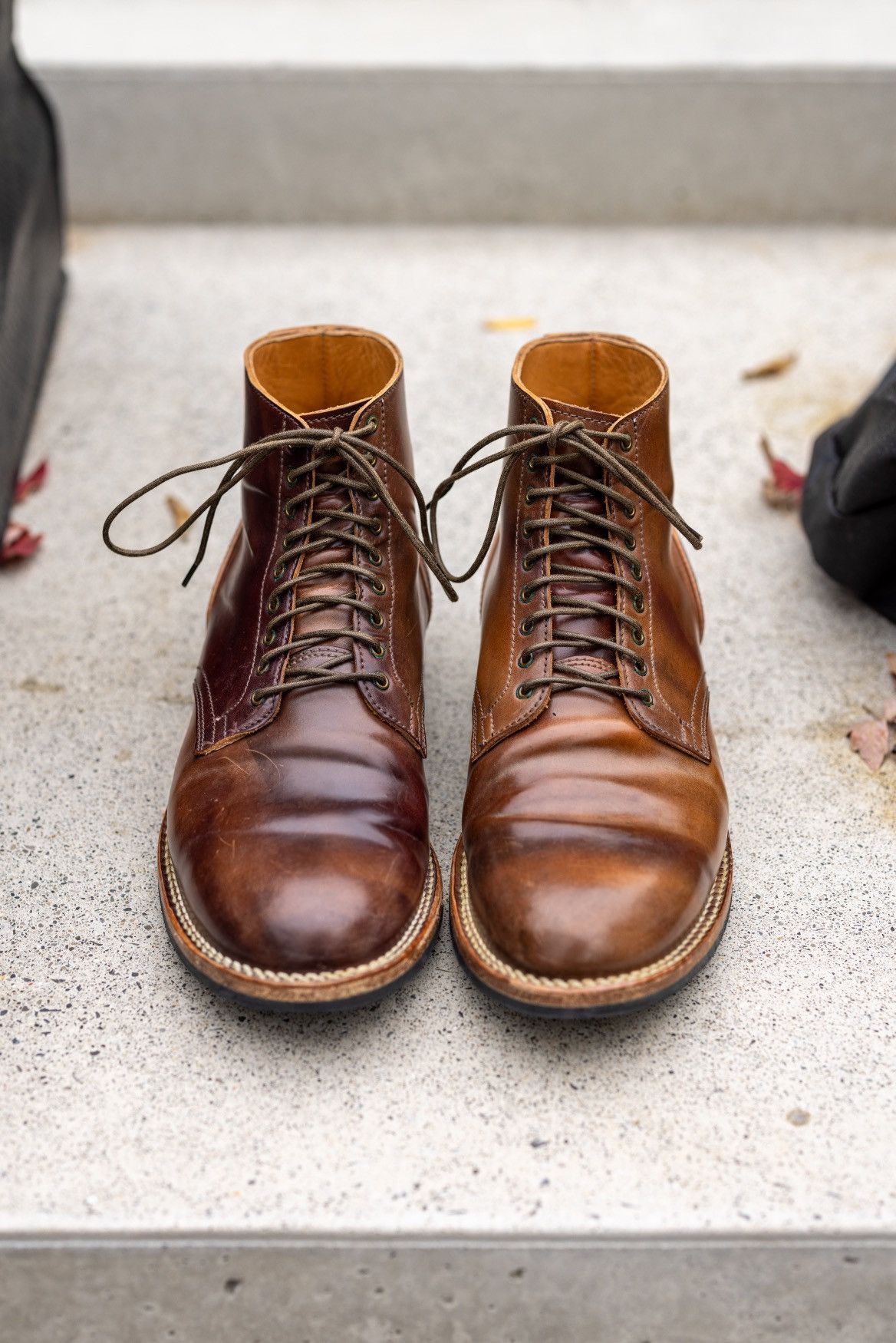 Viberg Viberg Color 8 Scuffed Shell Cordovan Service Boot | Grailed