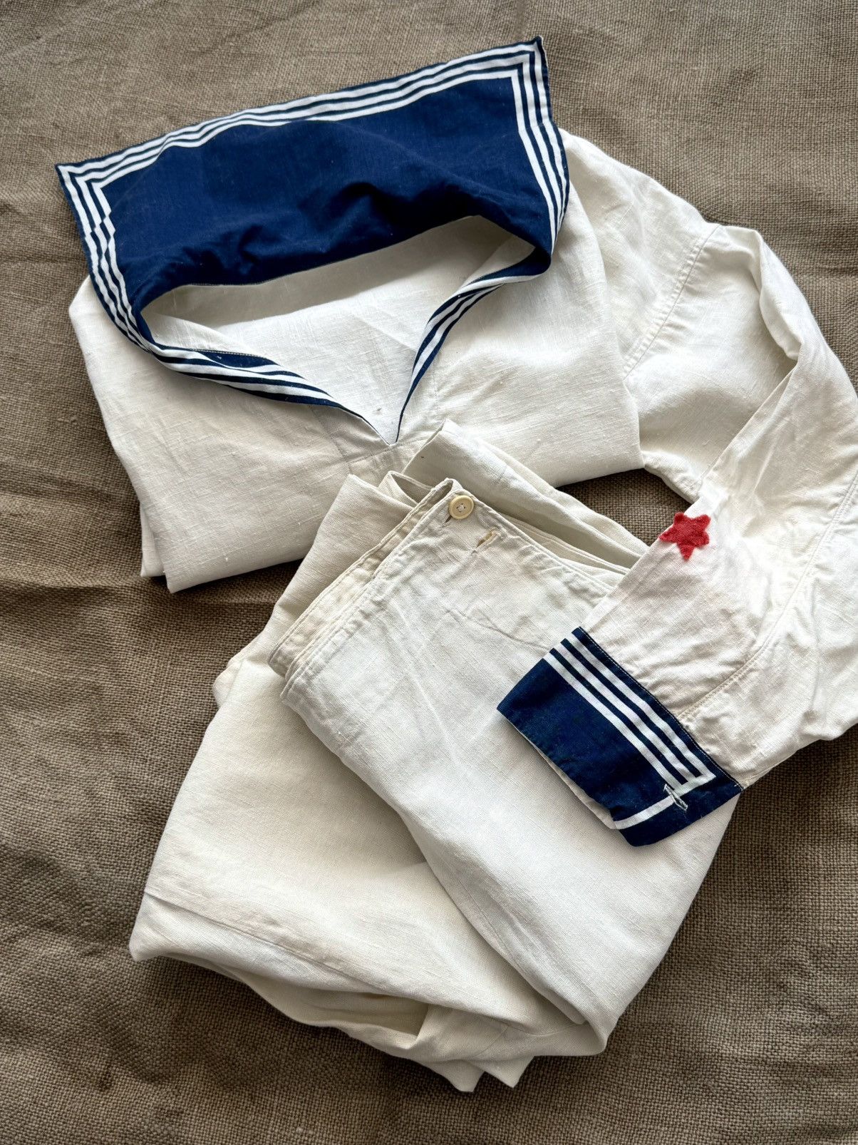 Cccp 1930/40s WW2 Era Soviet Union Navy ‘Formenka’ White Suit | Grailed