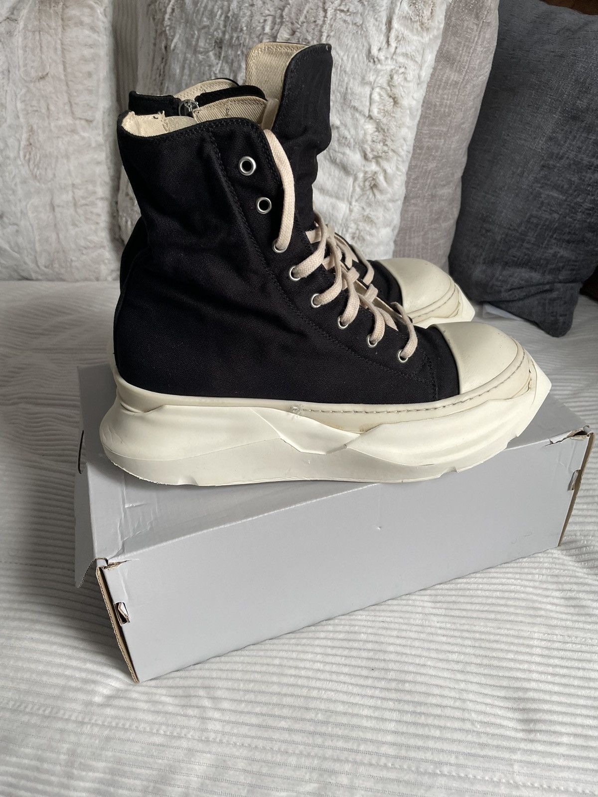 Rick Owens Drkshdw Rick Owens abstract sneakers | Grailed