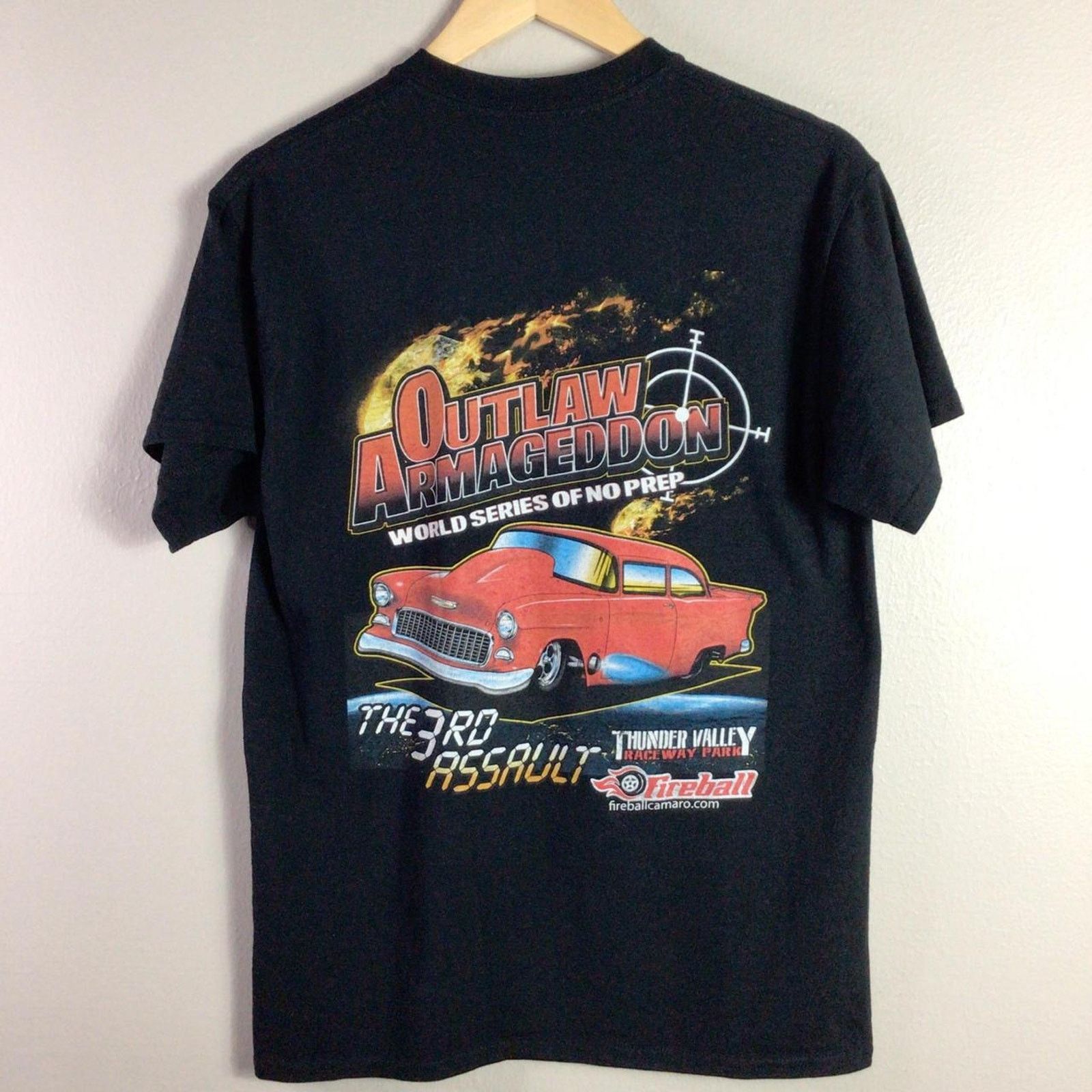 Gildan Thunder Valley Raceway Park Outlaw Armageddon Shirt Black M ...