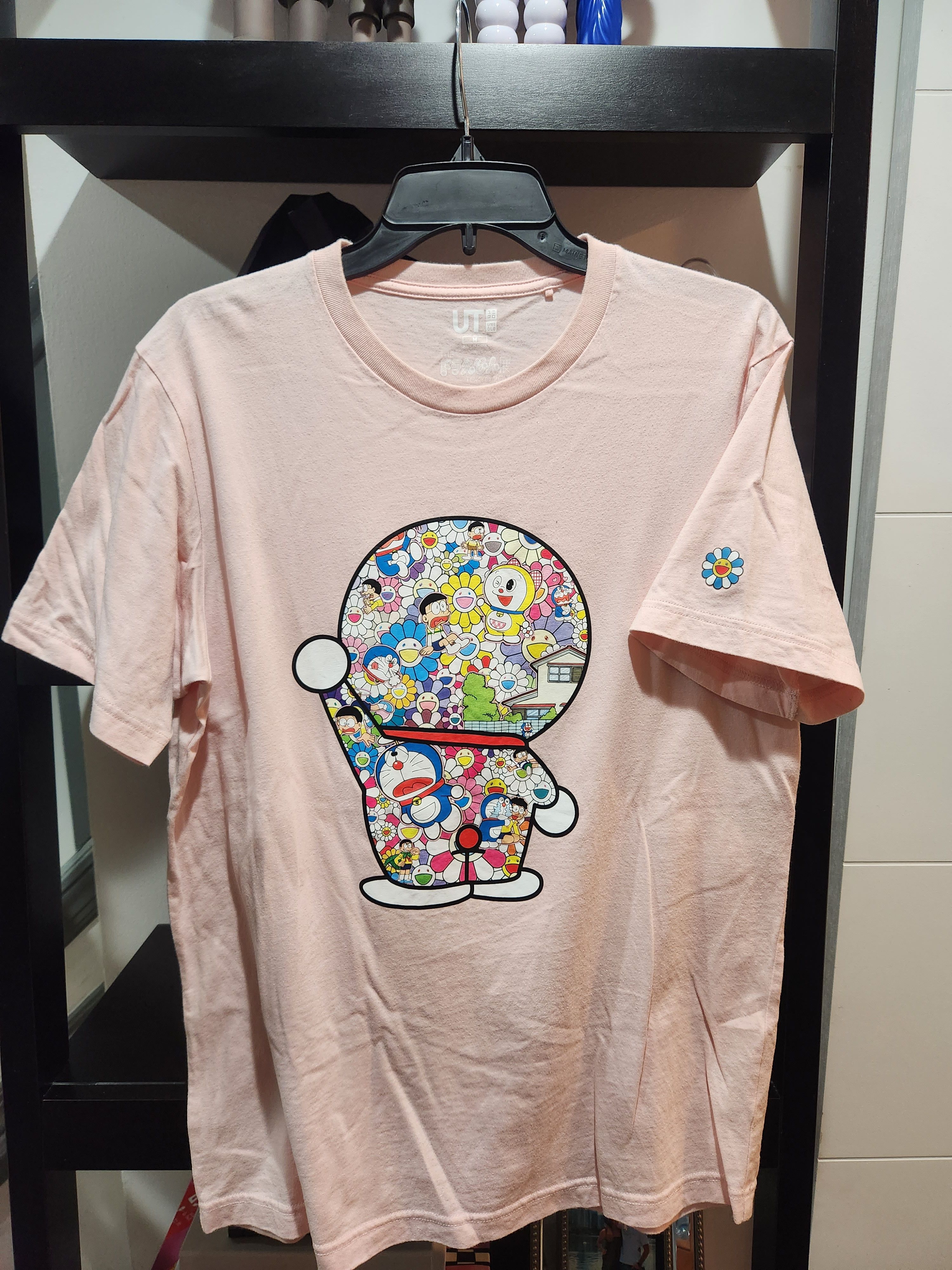 Uniqlo Takashi Murakami X Uniqlo X Doraemon Tee Shirt Grailed