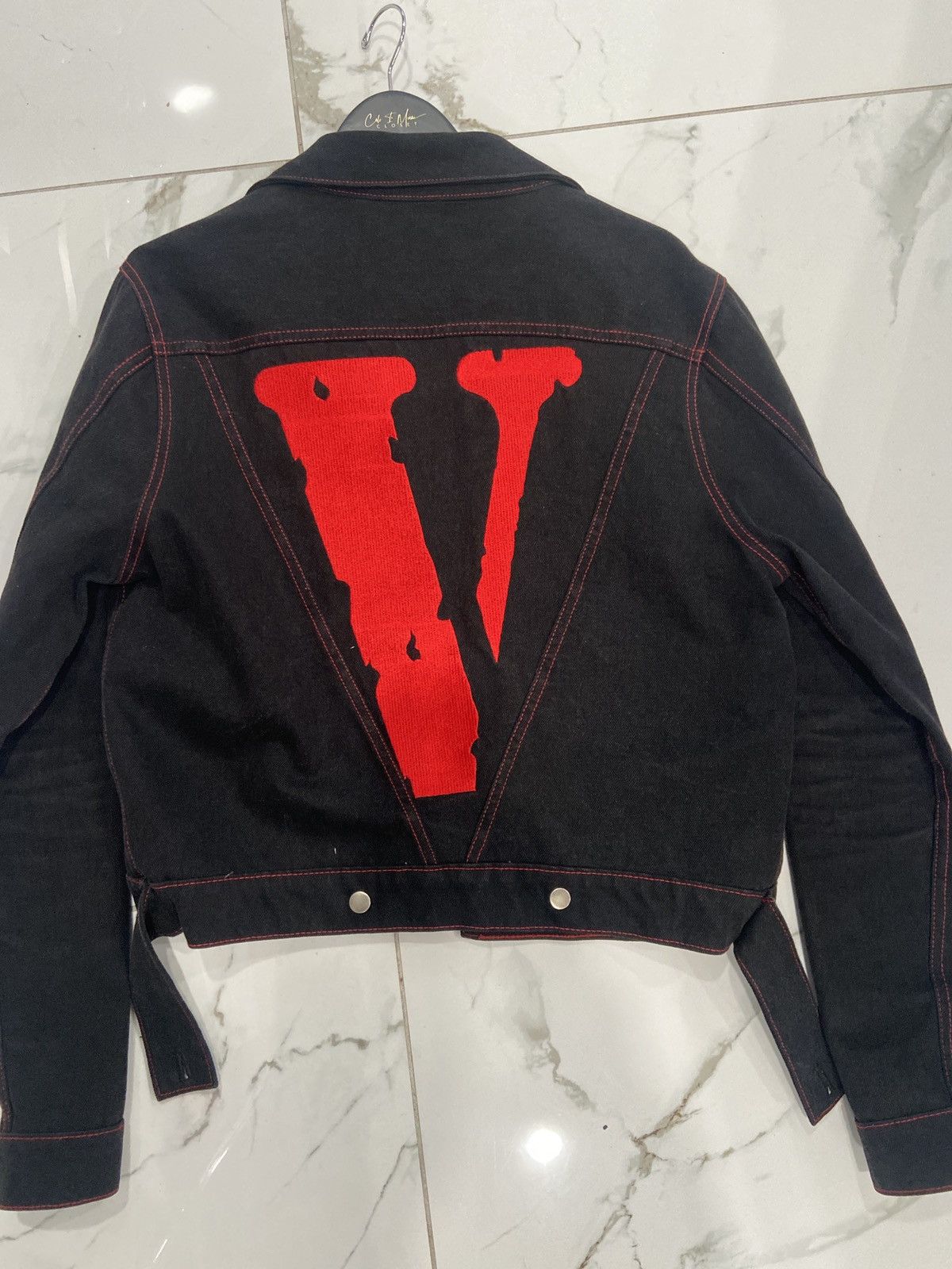 Vlone Vlone denim jacket | Grailed