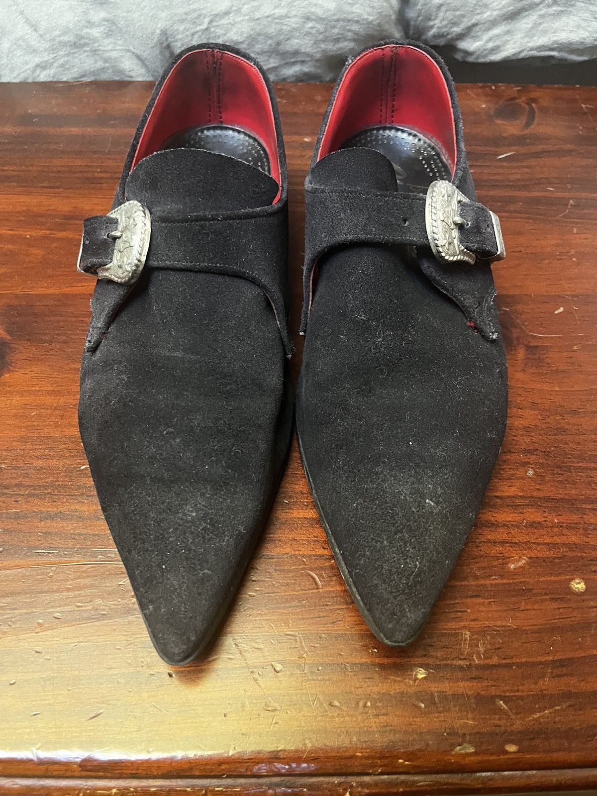 Vintage Shelly’s of London Buckle Winklepickers | Grailed