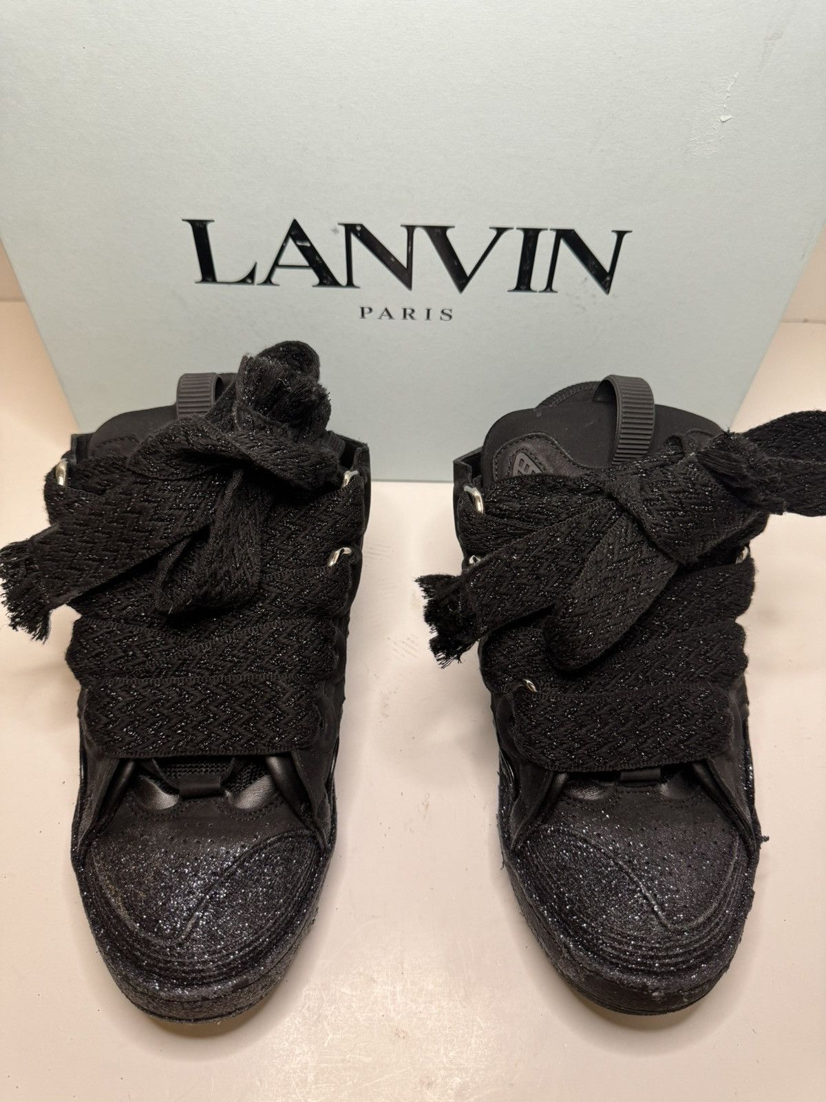 Lanvin Lanvin Curb Glitter Sneakers size 41 With Box | Grailed