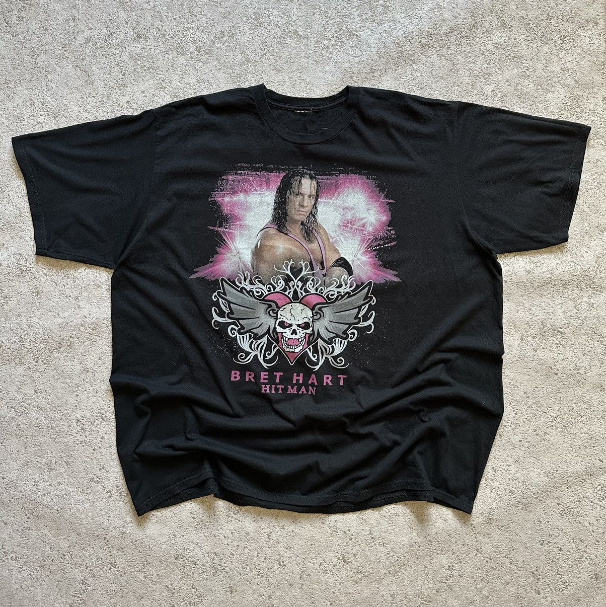 Vintage WWE BRET HART HITMAN T-SHIRT | Grailed