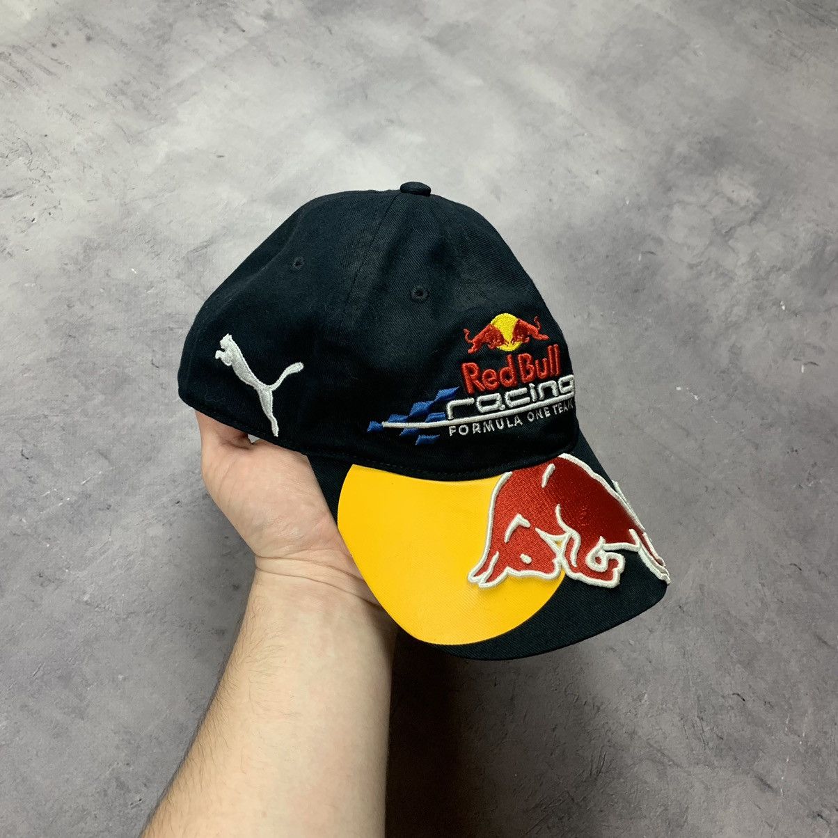 Puma Rare! Vintage Puma Red Bull Racing Formula 1 Cap Big Logo | Grailed
